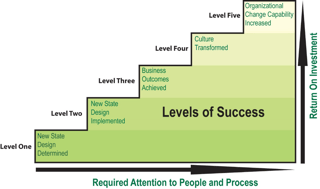 Five Levels of Success in Organizational Change: Which Are You After?